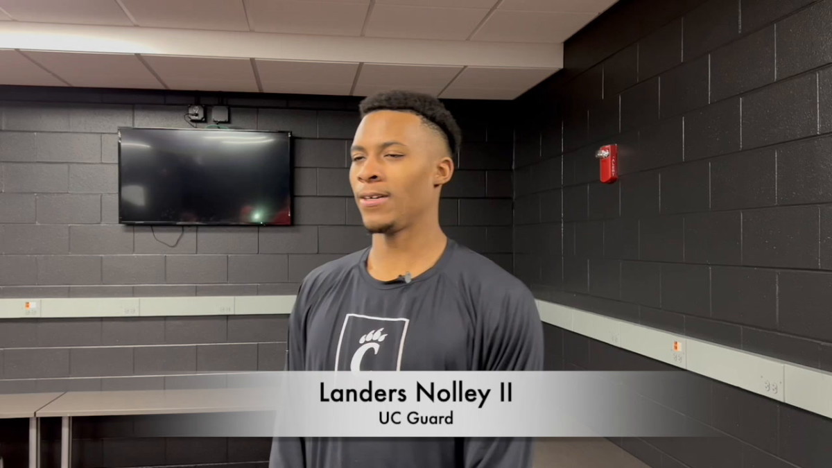 Watch: Cincinnati Bearcats Guard Landers Nolley II On His Shooting Leap ...