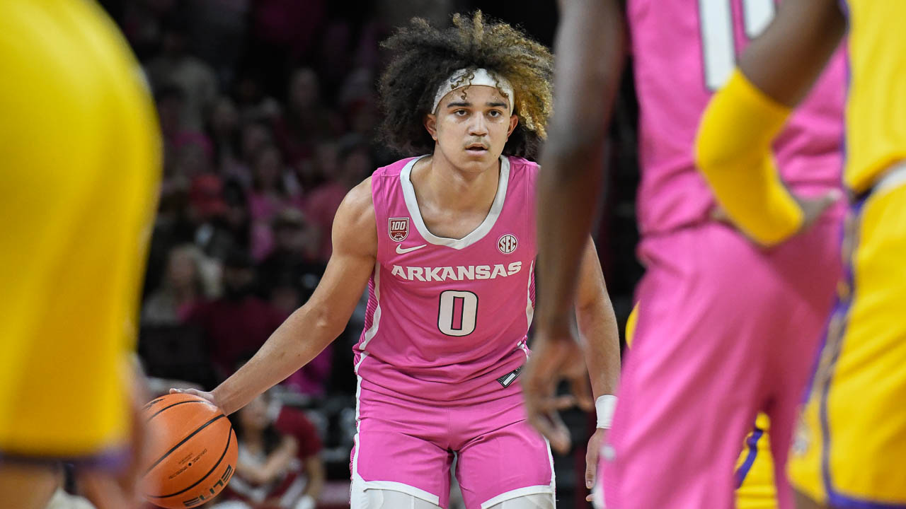 Razorbacks' point guard Anthony Black gets perfect revenge for slap ...