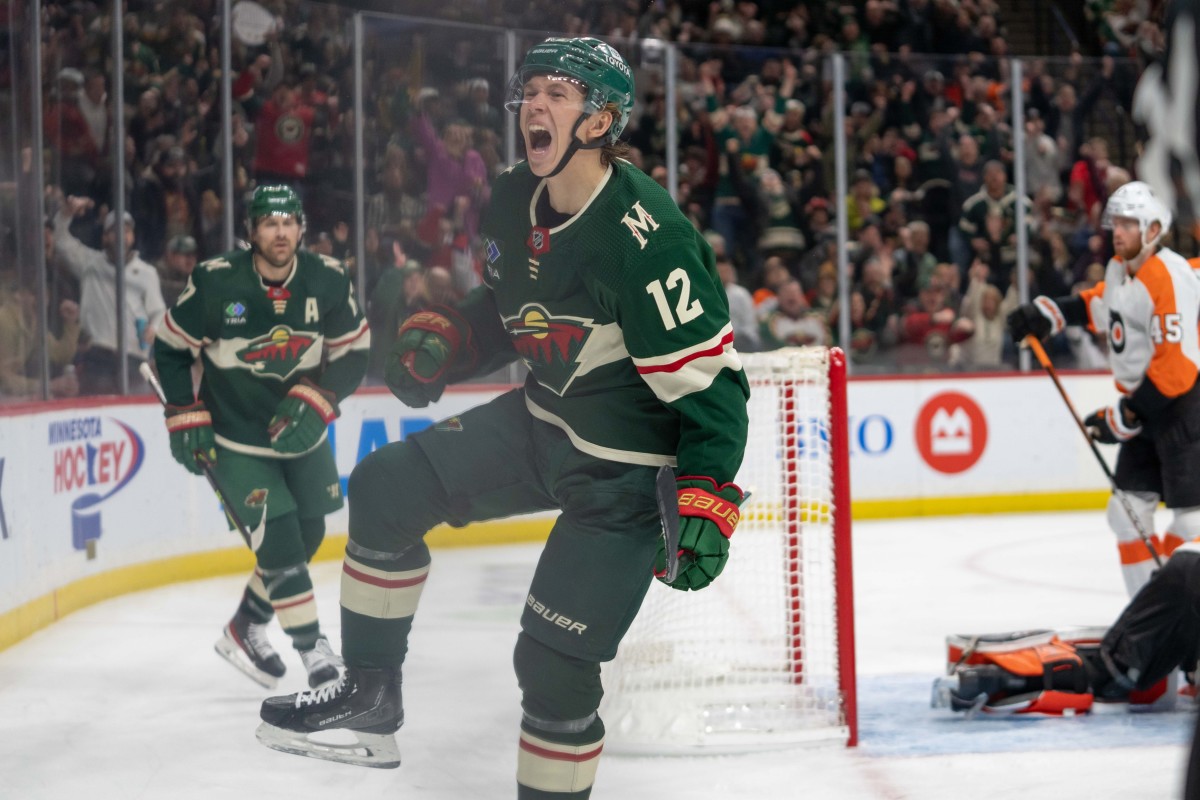 Wild's Mats Zuccarello nutmegs Flyers for game-winning goal in overtime ...