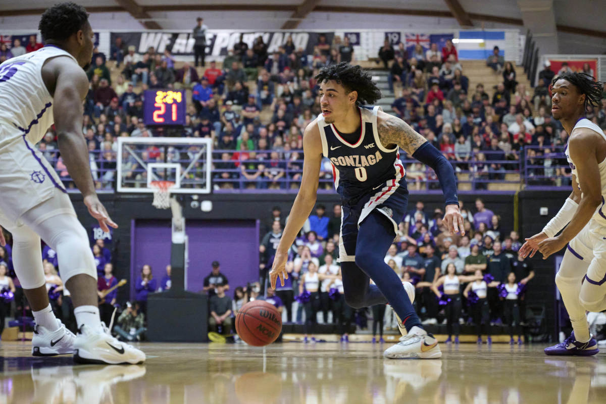 With Drew Timme smothered, Julian Strawther takes over: 3 takeaways ...