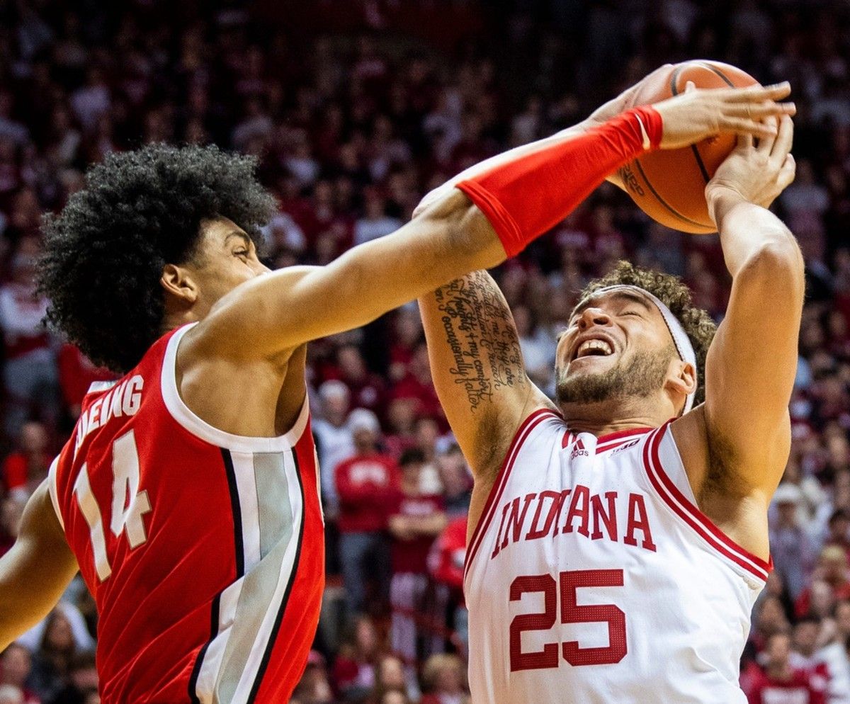 PHOTO GALLERY: Indiana Basketball Shuts Down Ohio State in the Hall ...
