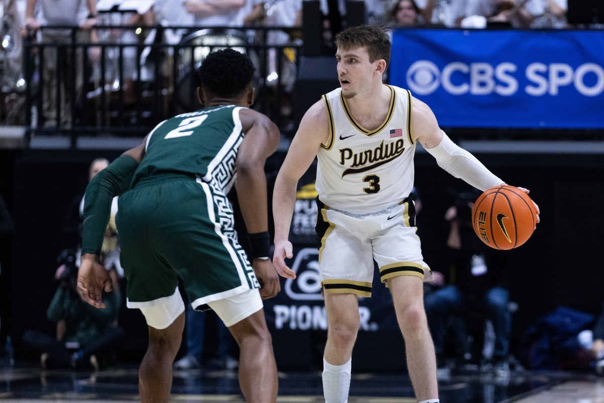 PHOTO GALLERY: No. 1 Purdue Basketball Routs Michigan State at Mackey ...