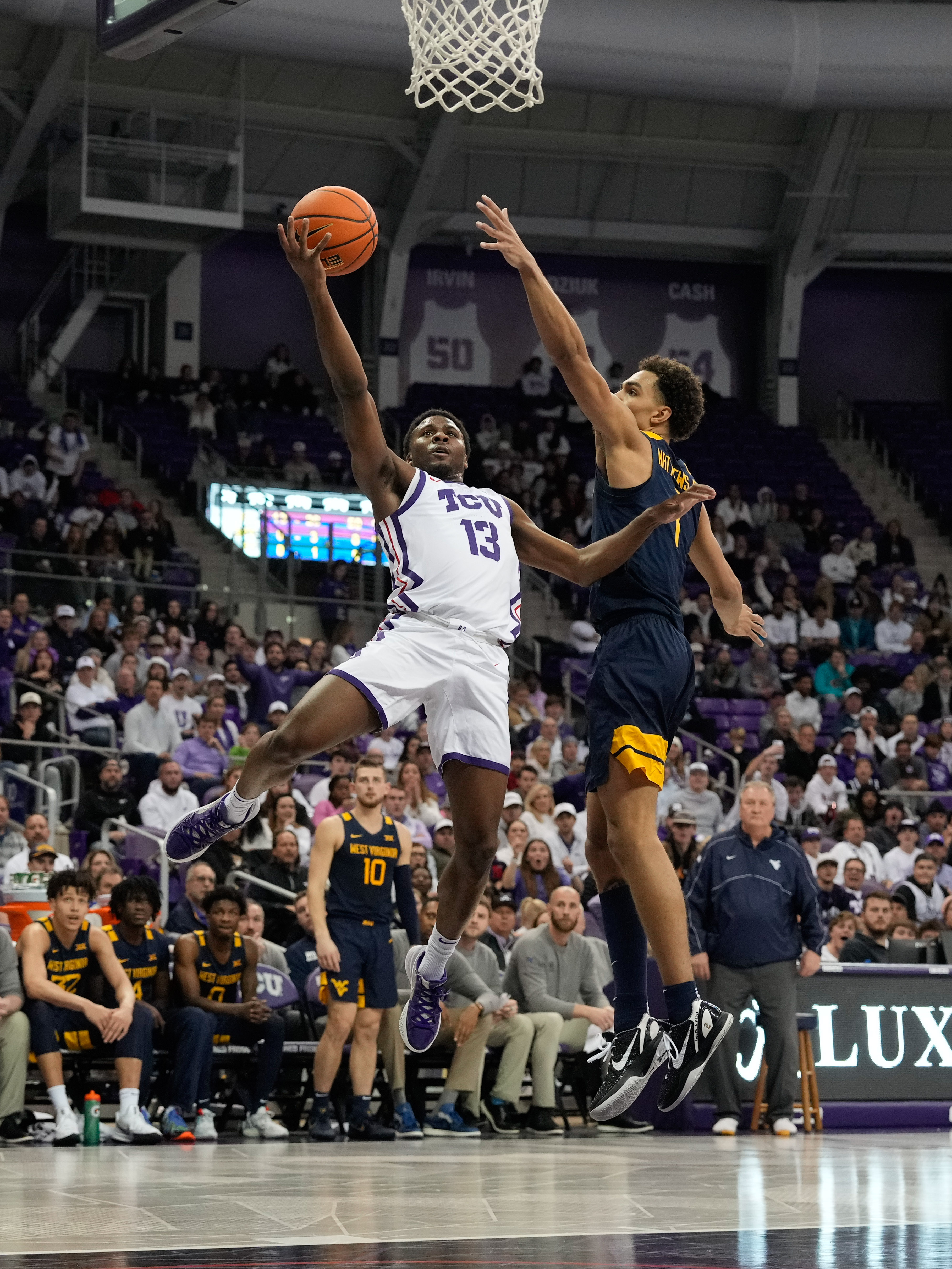 TCU Men's Basketball: Horned Frogs Bounce Back Against West Virginia ...