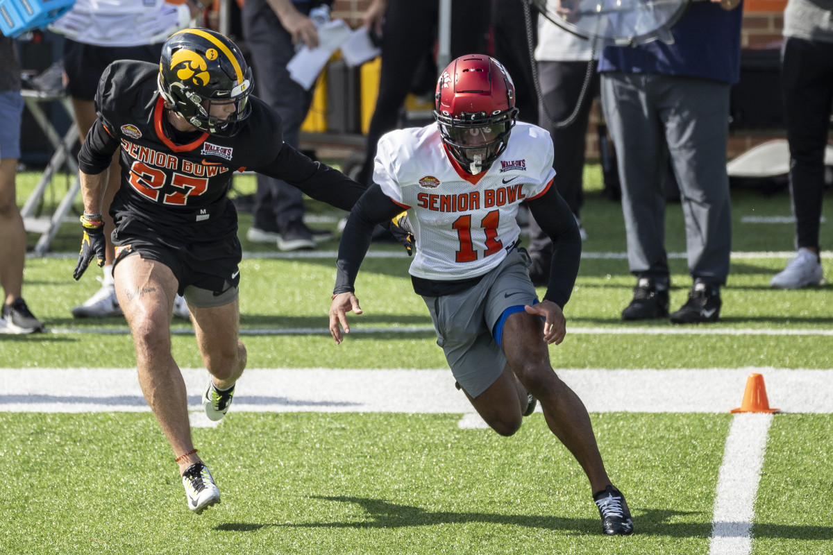 Senior Bowl Day One: Cincinnati's Tre Tucker and Ivan Pace's Speed Turn ...