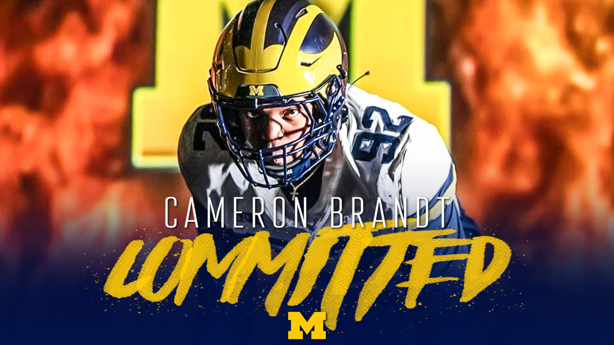 Michigan Football Flips Versatile Defensive Lineman Cameron Brandt Away ...