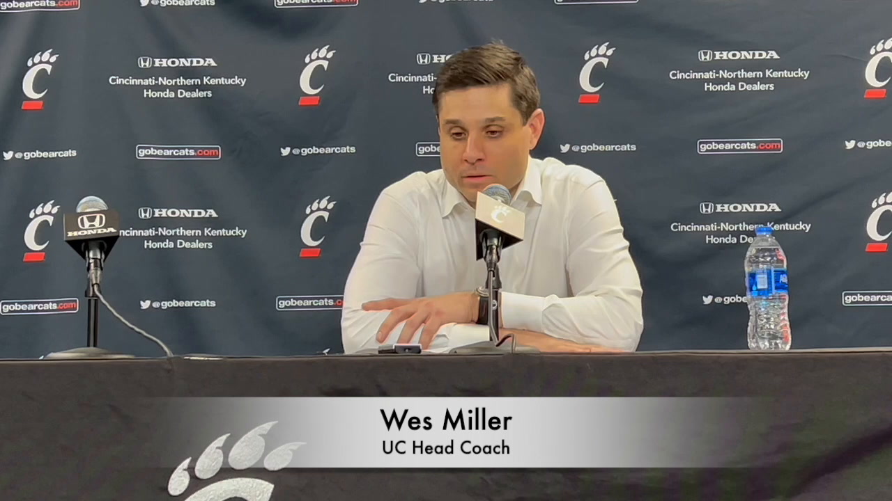 Watch: Cincinnati Bearcats Wes Miller, Jeremiah Davenport, Landers ...