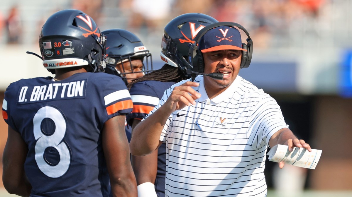 WATCH: Tony Elliott Reacts to the 2023 Virginia Football Schedule ...