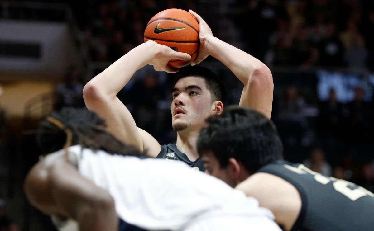 Zach Edey Named Big Ten Basketball Co Player Of The Week Ties Purdue Zach Edey Named Big Ten Basketball Co Player Of The Week Ties Purdue
