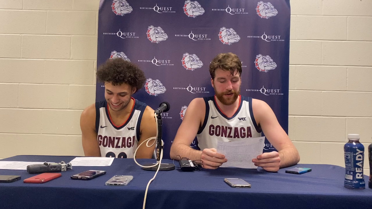 Drew Timme and Anton Watson give their thoughts on Gonzaga's win over ...