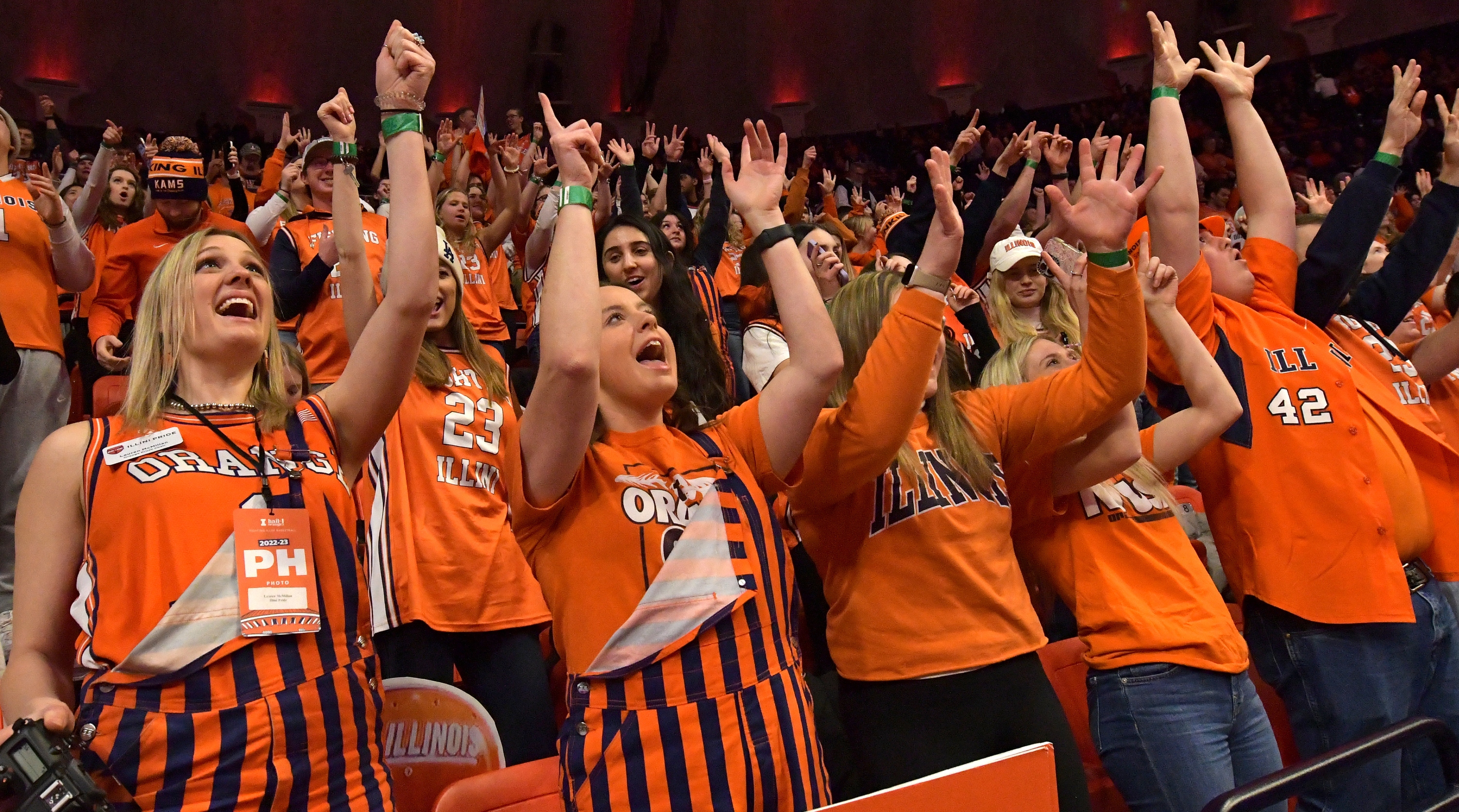 Illinois’s Orange Krush Makes Statement After Iowa Reveals Ticketing ...