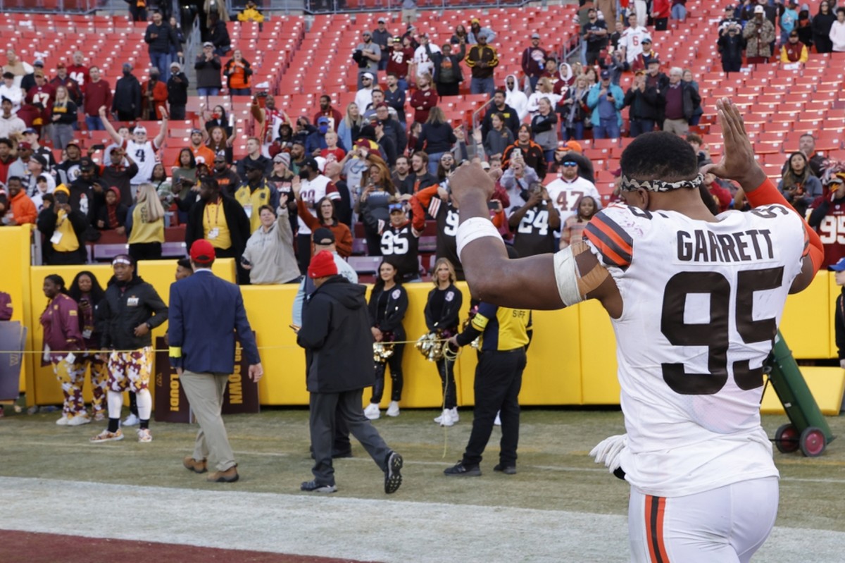 Browns DE Myles Garrett Gives Update Following Injury at Pro Bowl Games ...
