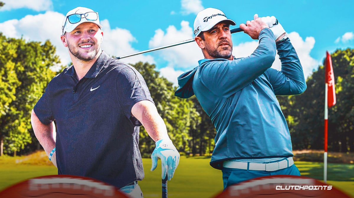 Buffalo Bills QB Josh Allen Pokes at Aaron Rodgers ‘Win’* at Pebble Beach Golf - Sports ...