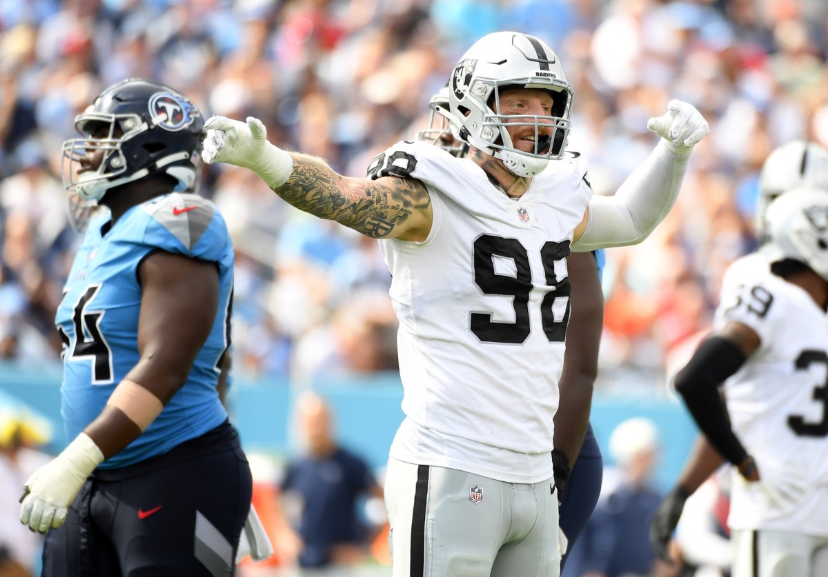 Las Vegas Raiders DE Maxx Crosby on being a more complete player - Sports Illustrated Las Vegas ...