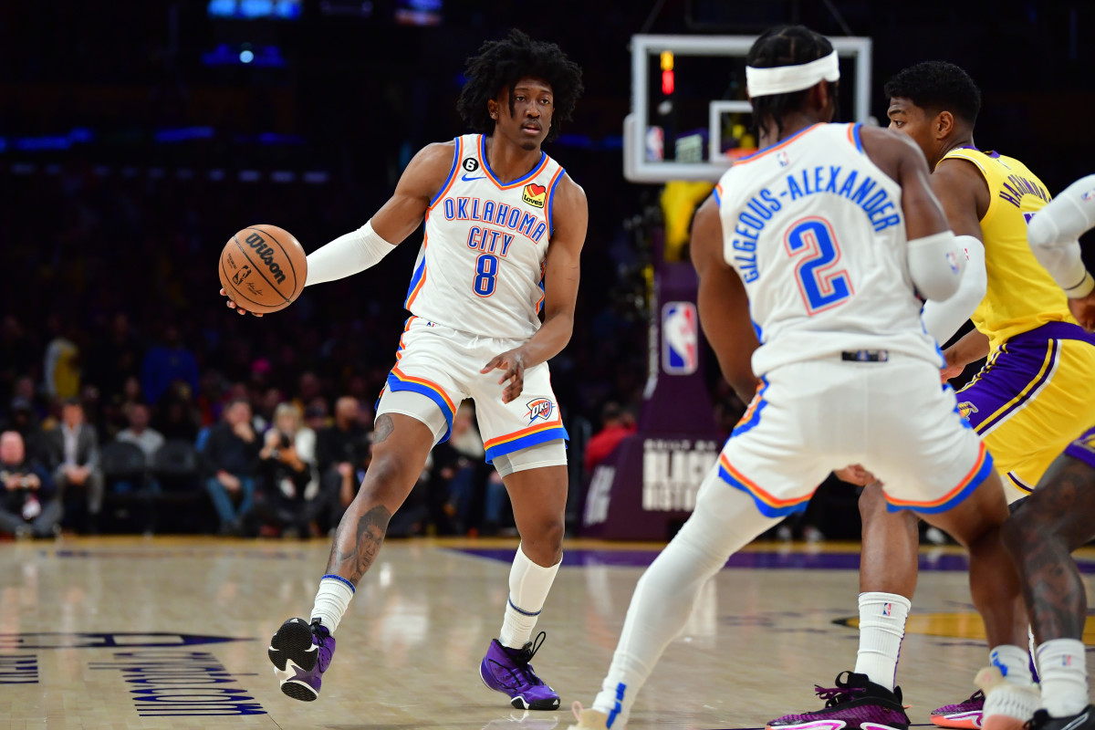 OKC Thunder: Jalen Williams Holds Onto No. 3 Spot on NBA Rookie Ladder ...