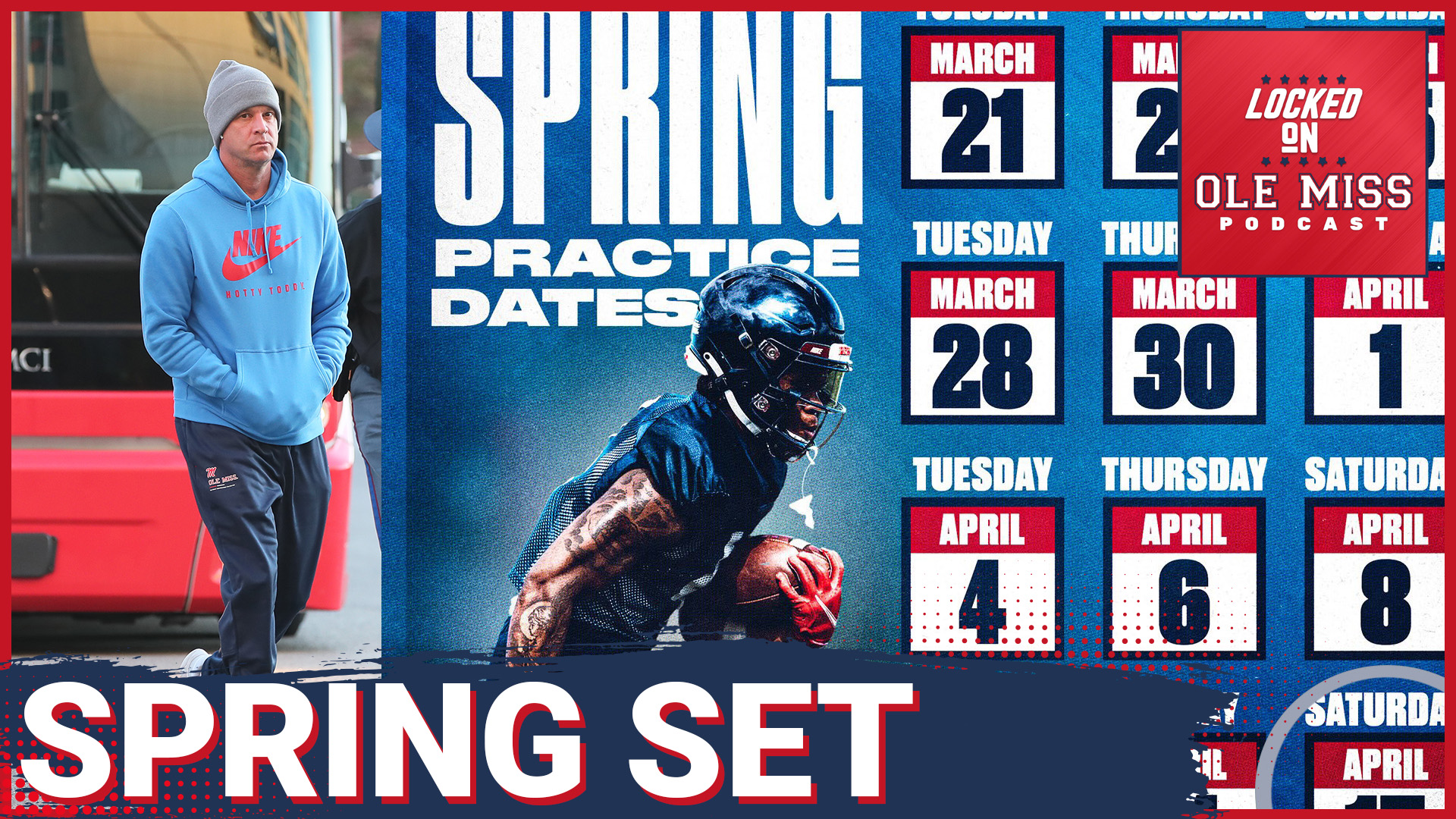 Ole Miss Rebels Spring Practice, John Gillespie Joins - Locked on Ole ...