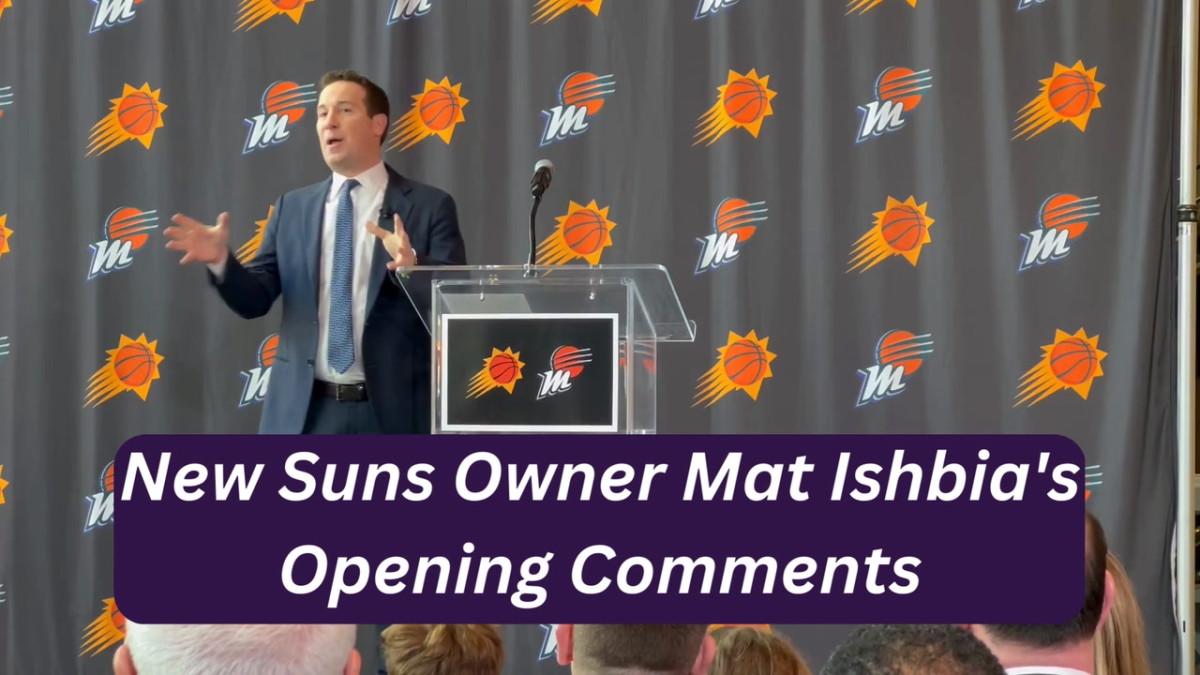 New Phoenix Suns Owner Mat Ishbia's Opening Comments - Sports ...