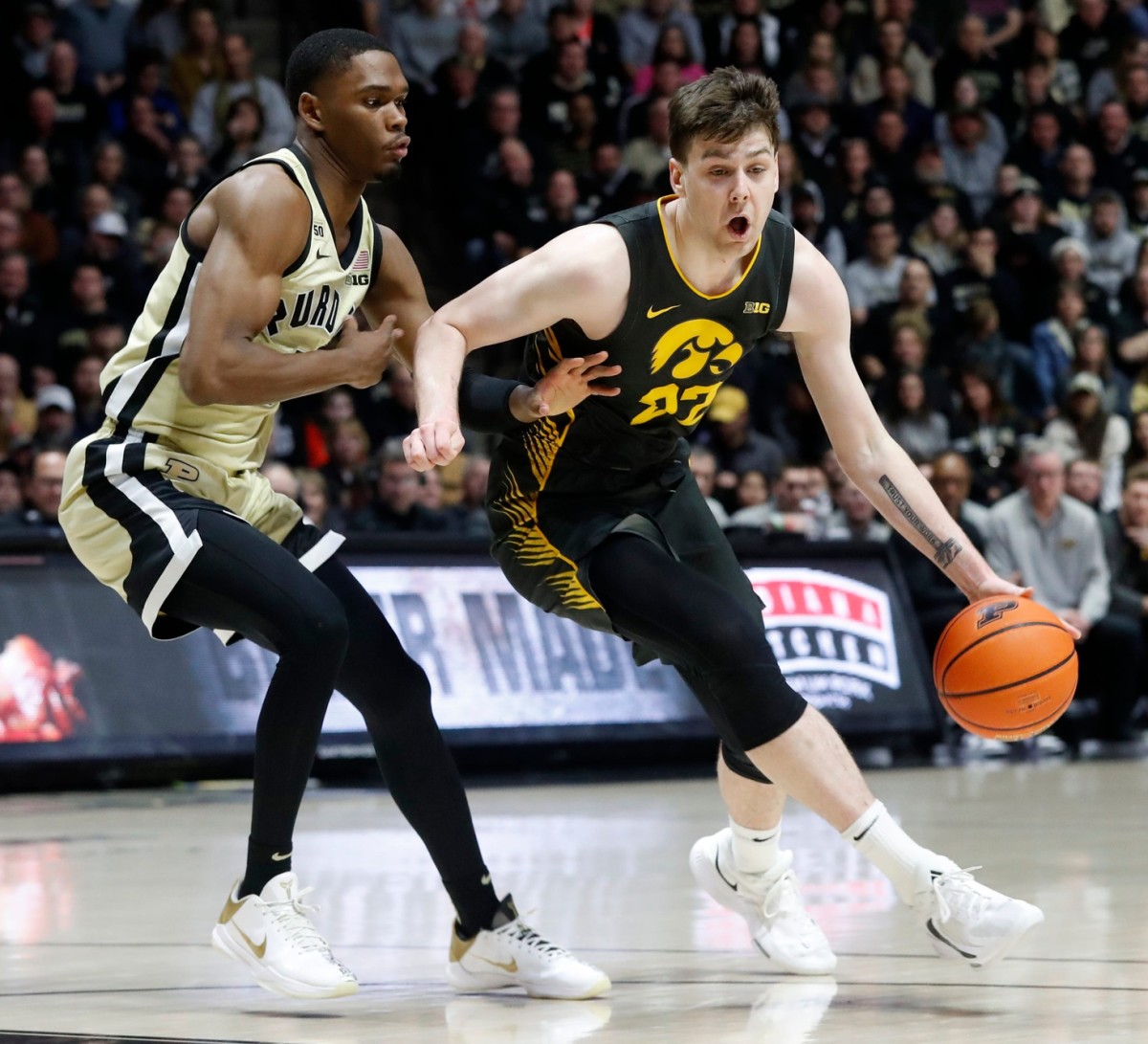 PHOTO GALLERY: Purdue Thwarts Iowa Comeback Hopes at Mackey Arena ...