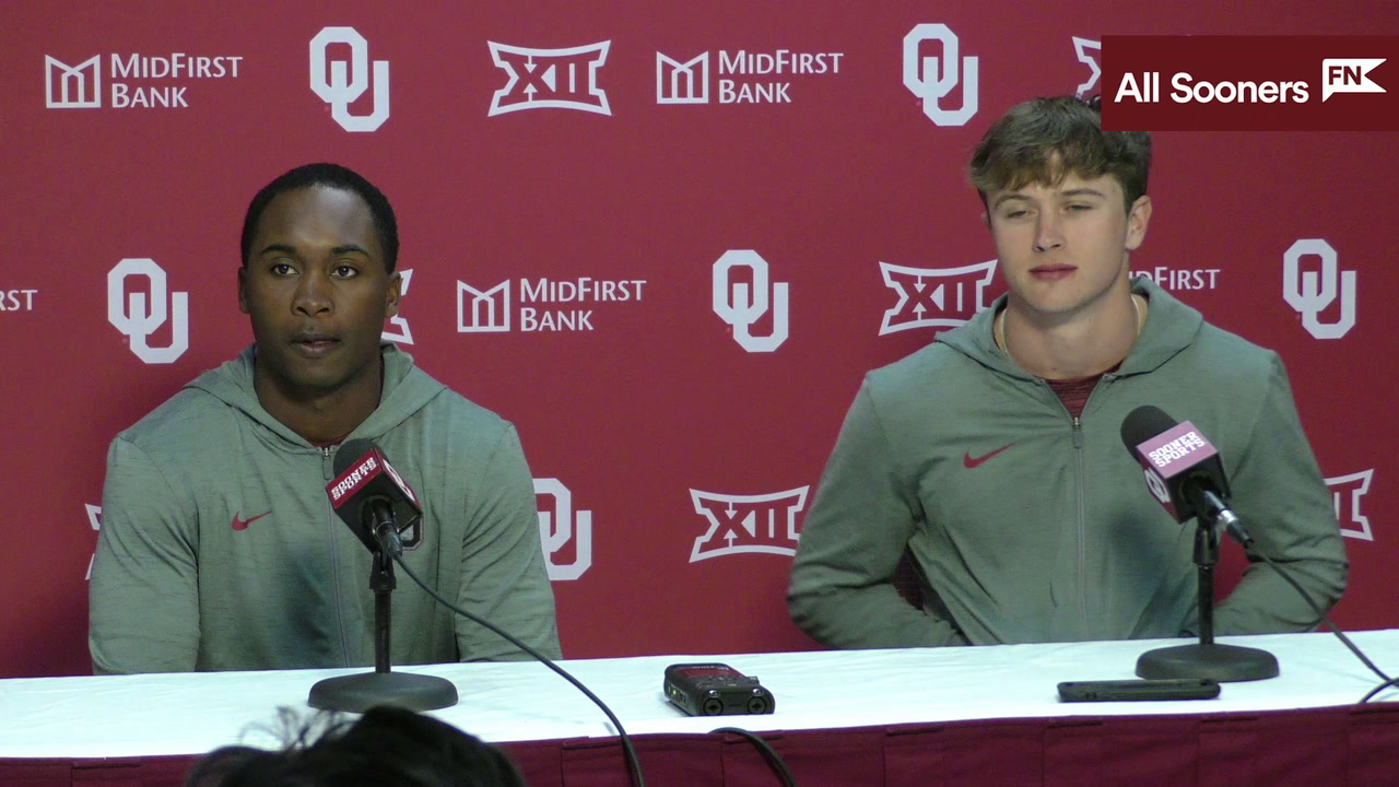 WATCH: Oklahoma OF Kendall Pettis & OF John Spikerman Press Conference ...
