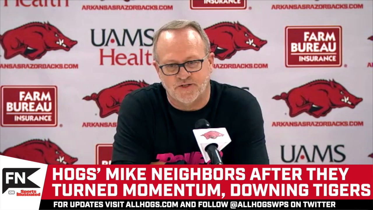 Hogs' Mike Neighbors After Win Over Missouri - Sports Illustrated All ...