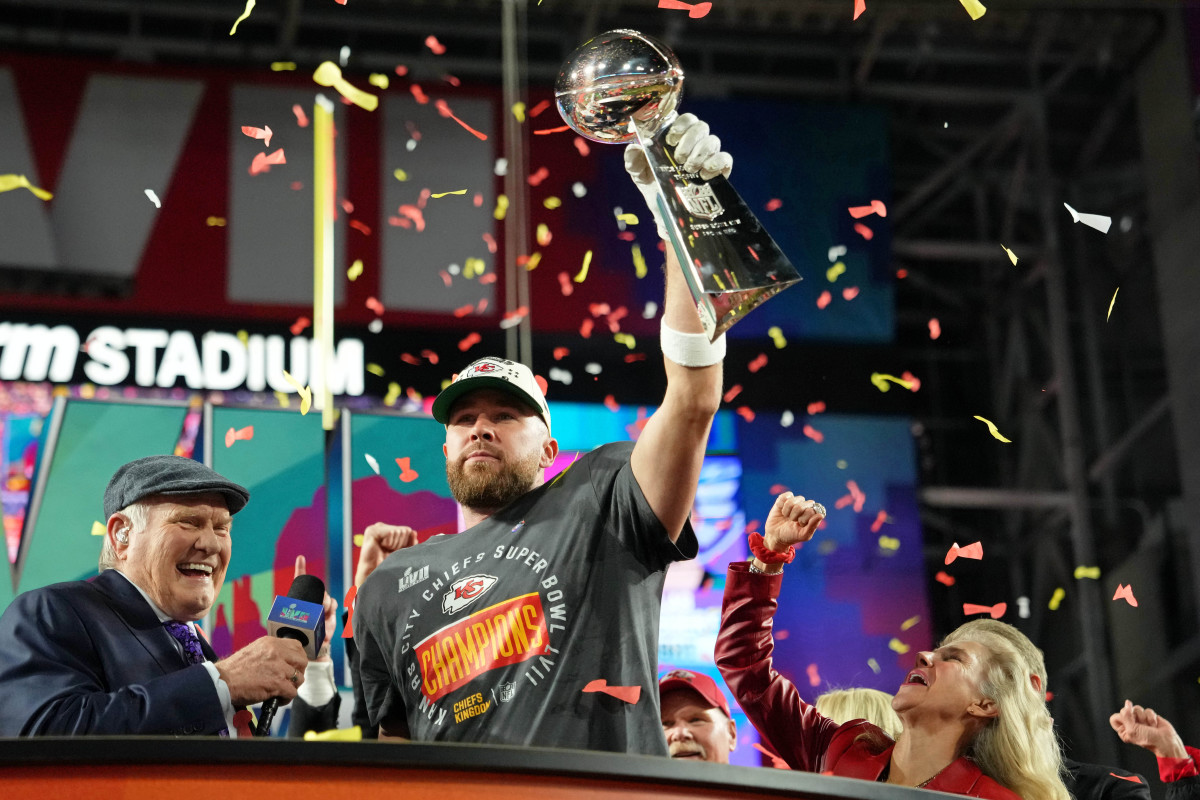 Look: UC Football Greats Travis Kelce, Bryan Cook Win Super Bowl LVII ...