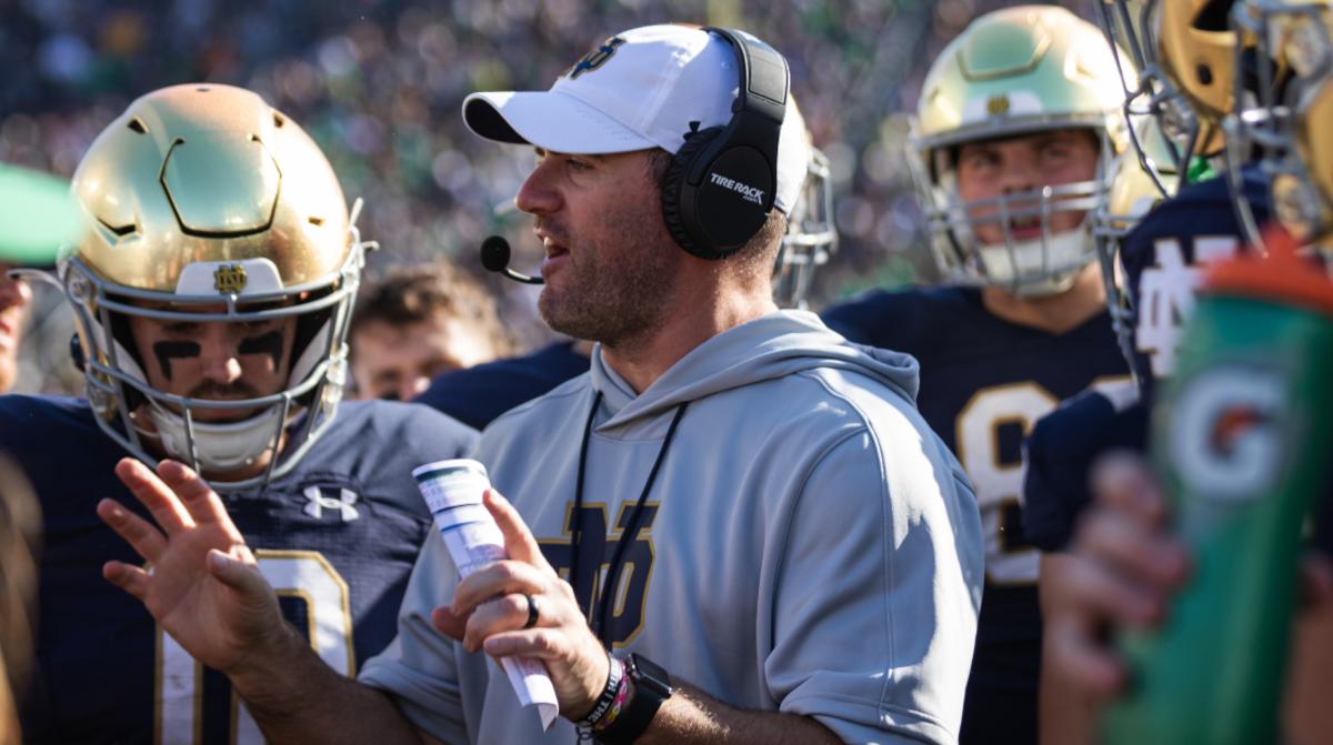 It's Official: Notre Dame Names Gerad Parker Offensive Coordinator ...