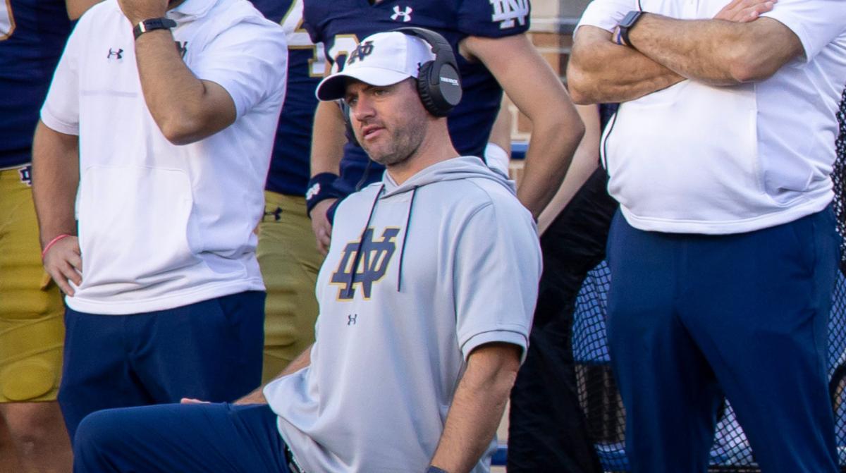 Gerad Parker Gives A Glimpse Into The Notre Dame Offense Moving Forward ...