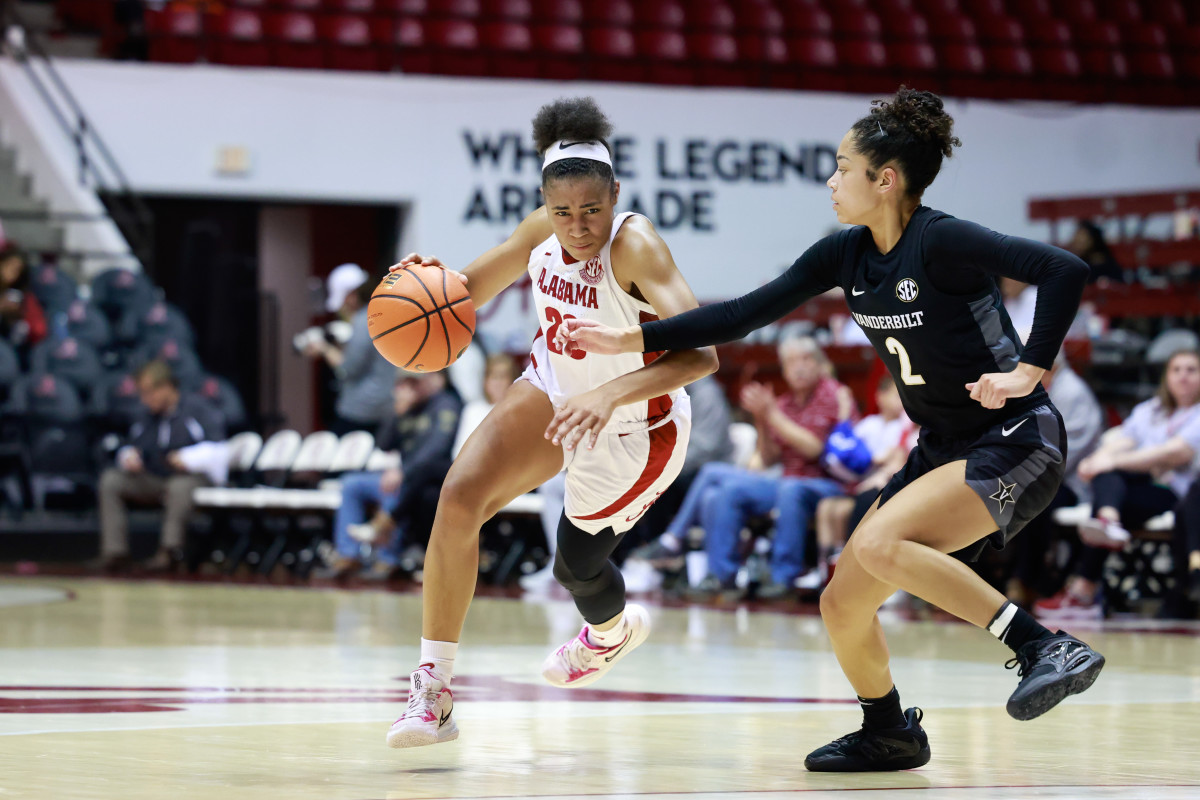 Women's Basketball Tops Vanderbilt for Alabama's best league record in ...