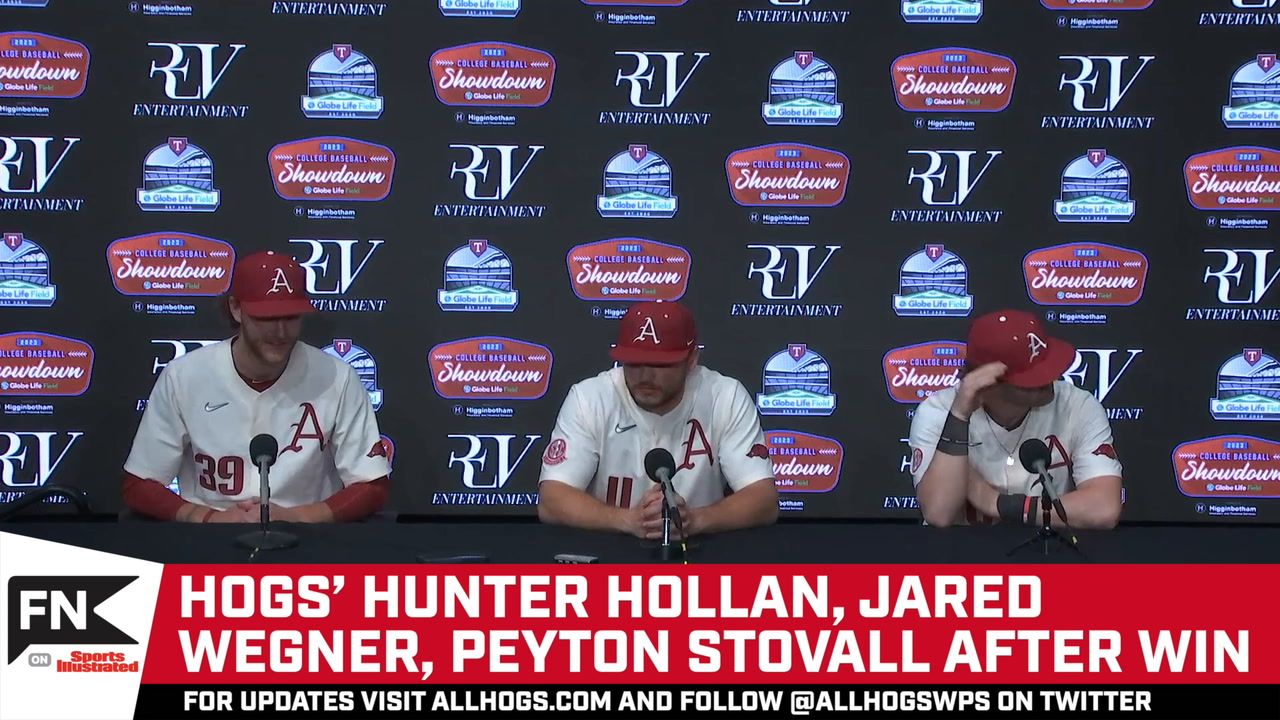 Hogs Players on Big Win Over Oklahoma State - Sports Illustrated All ...