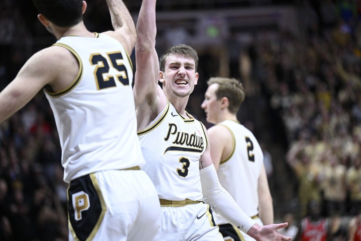 PHOTO GALLERY: Purdue Basketball Thrashes Ohio State at Mackey Arena ...