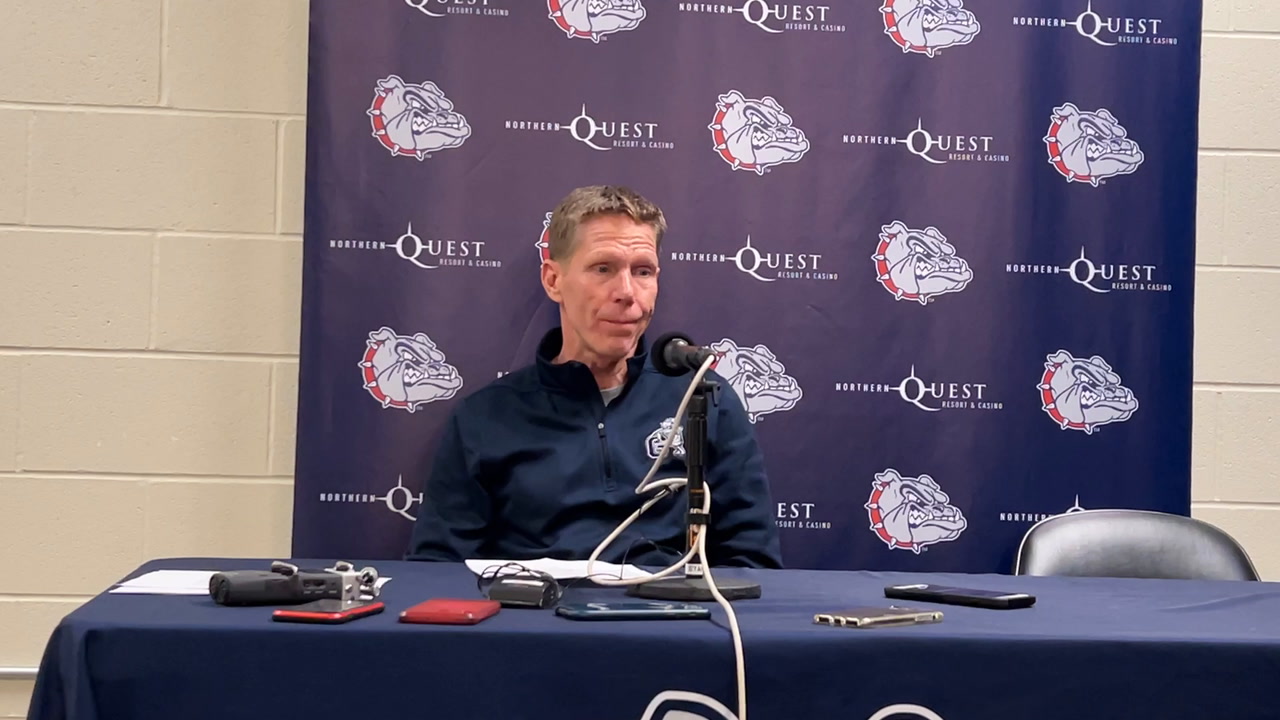 Mark Few's postgame press conference after Gonzaga's win over San Diego ...