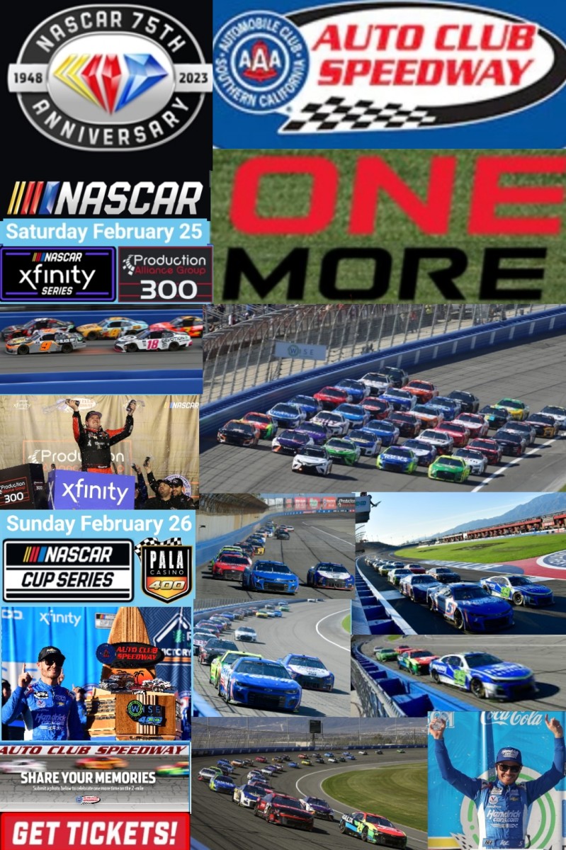 NASCAR weekend preview: Auto Club Speedway - Auto Racing Digest