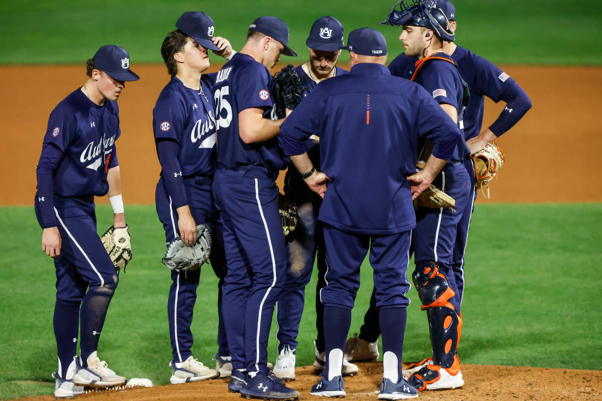 Auburn wins game two and clinches series behind an Ike Irish walk-off ...