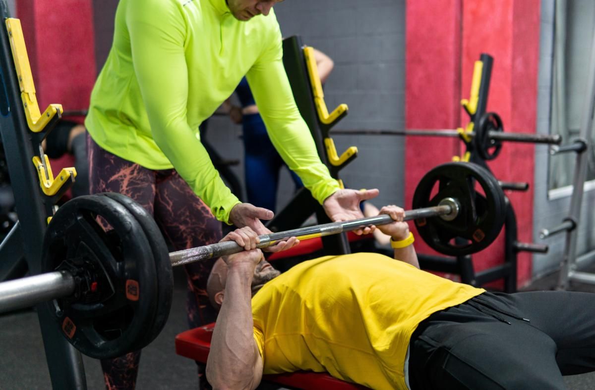 Flat Barbell Bench Press