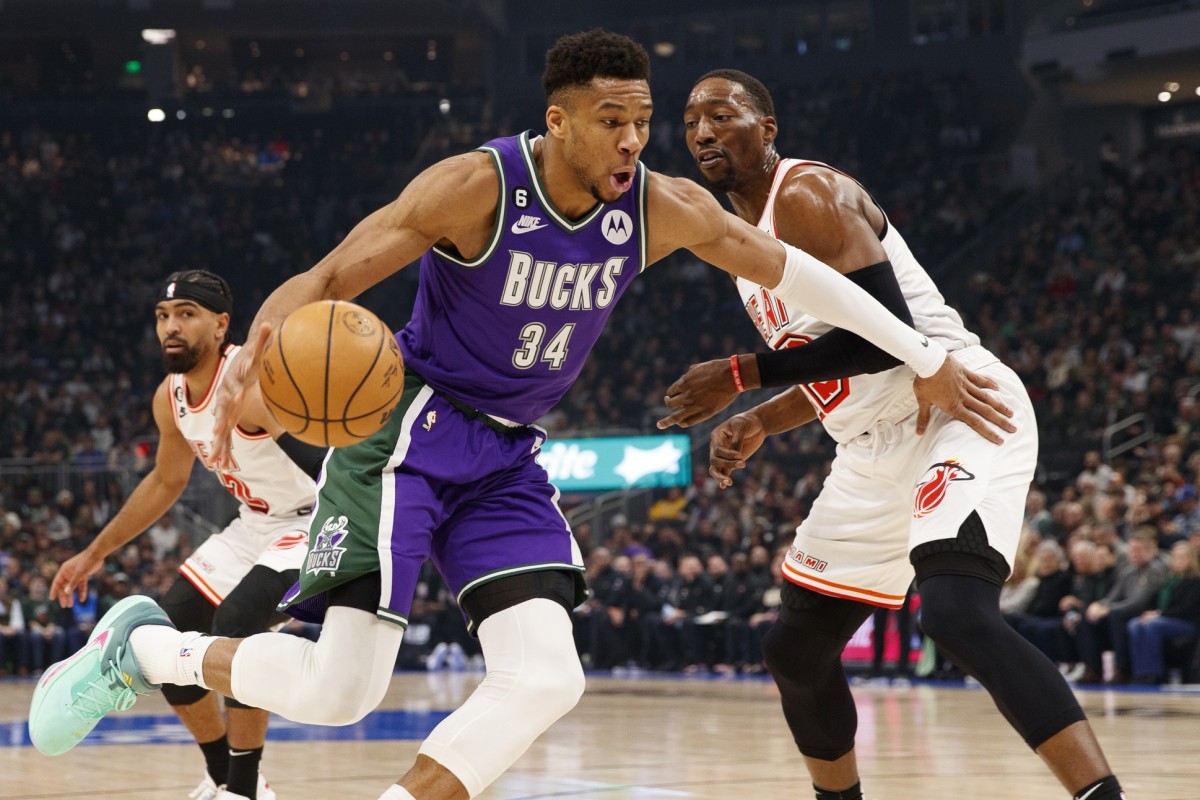 The Milwaukee Bucks will play the Miami Heat in the first round of ...