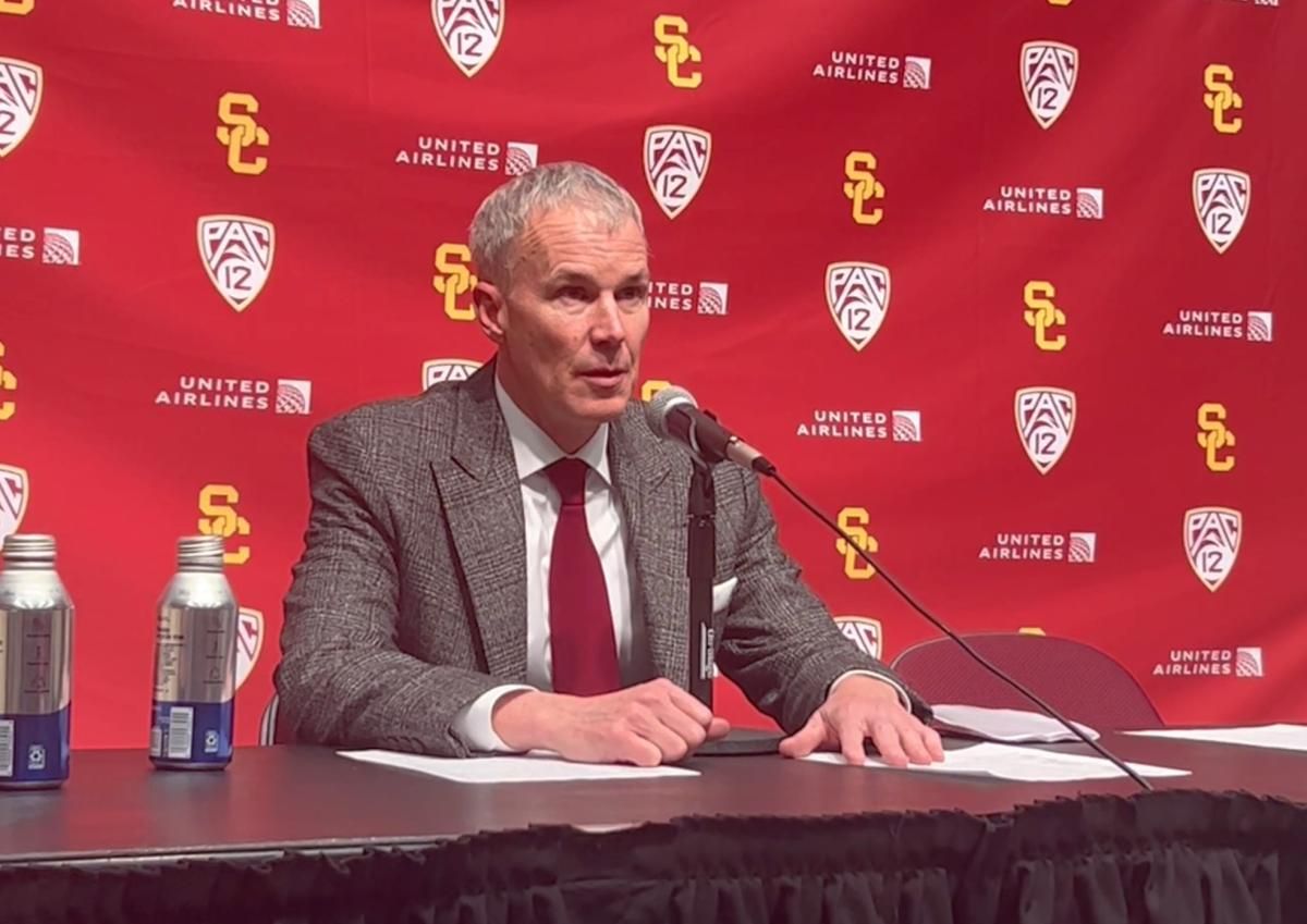 What Andy Enfield said following USC men's basketball's 87-81 loss to ...
