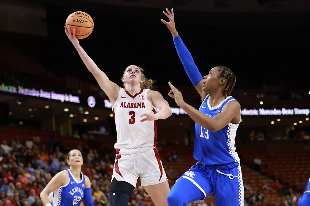 Alabama Women's Basketball Knocked out of SEC Tournament by Kentucky 71 ...