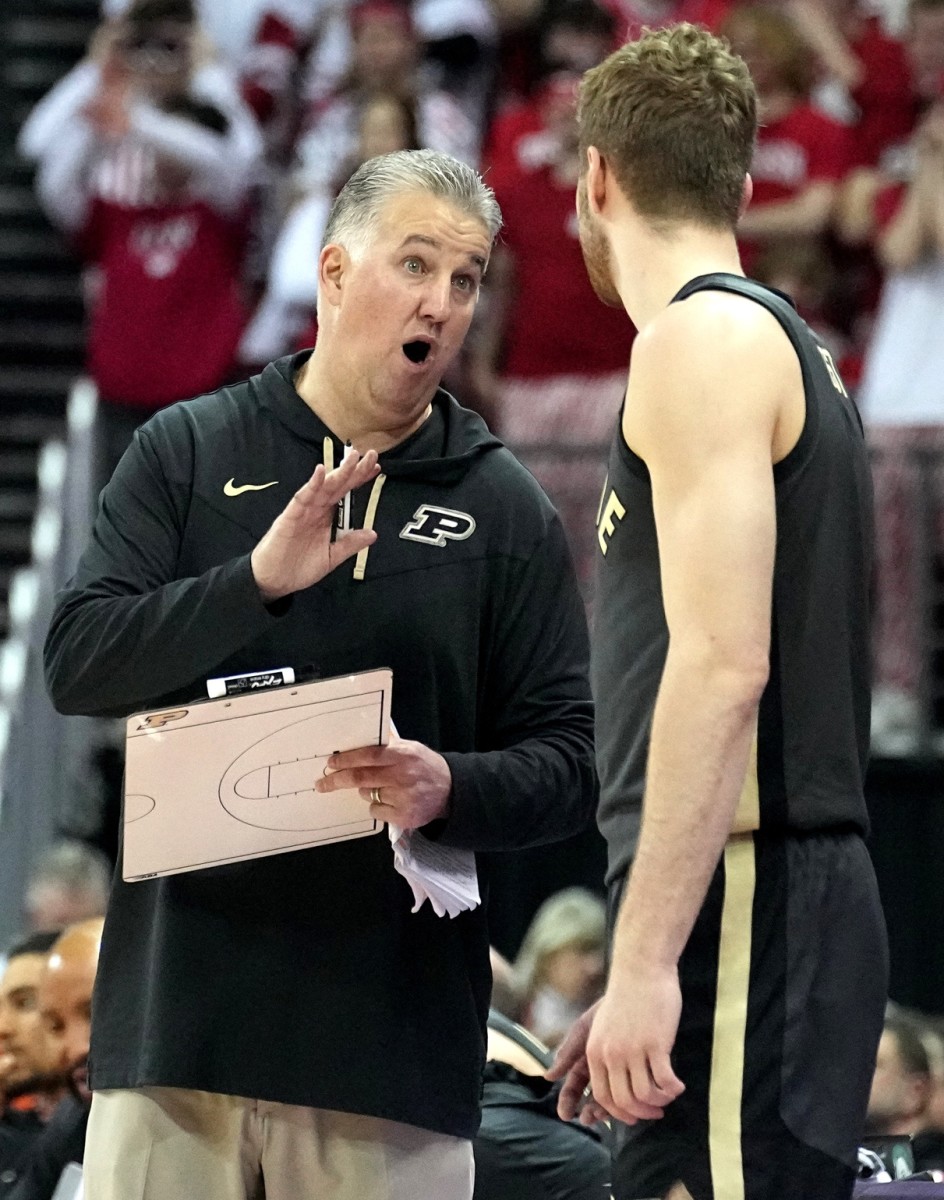PHOTO GALLERY: Purdue Holds on for 63-61 Win Against Wisconsin at the ...