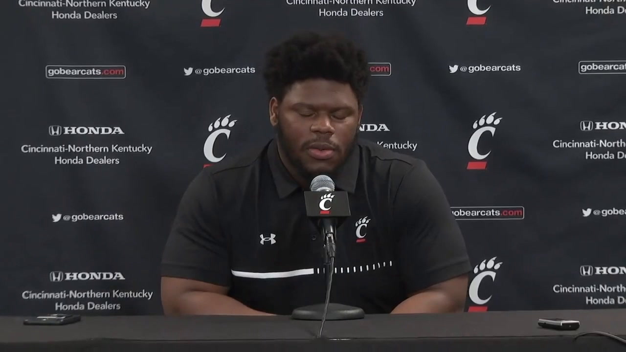 Dontay Corleone Spring Press Conference: Courtesy UC Athletics - All ...