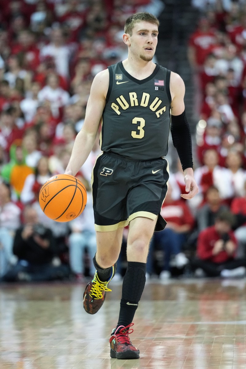 PHOTO GALLERY: Purdue Holds on for 63-61 Win Against Wisconsin at the ...