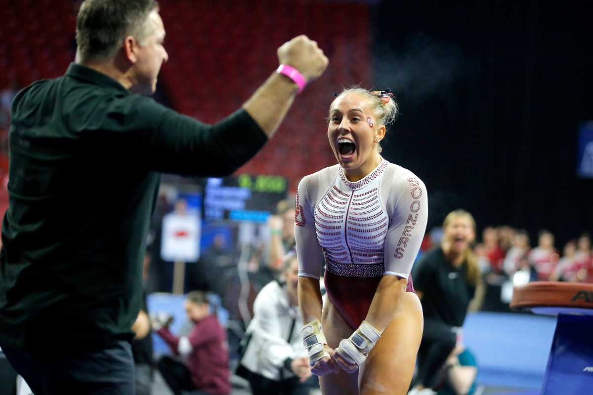 Gymnastics: Olivia Trautman Perfect as No. 1 Oklahoma Takes Down No. 2 ...