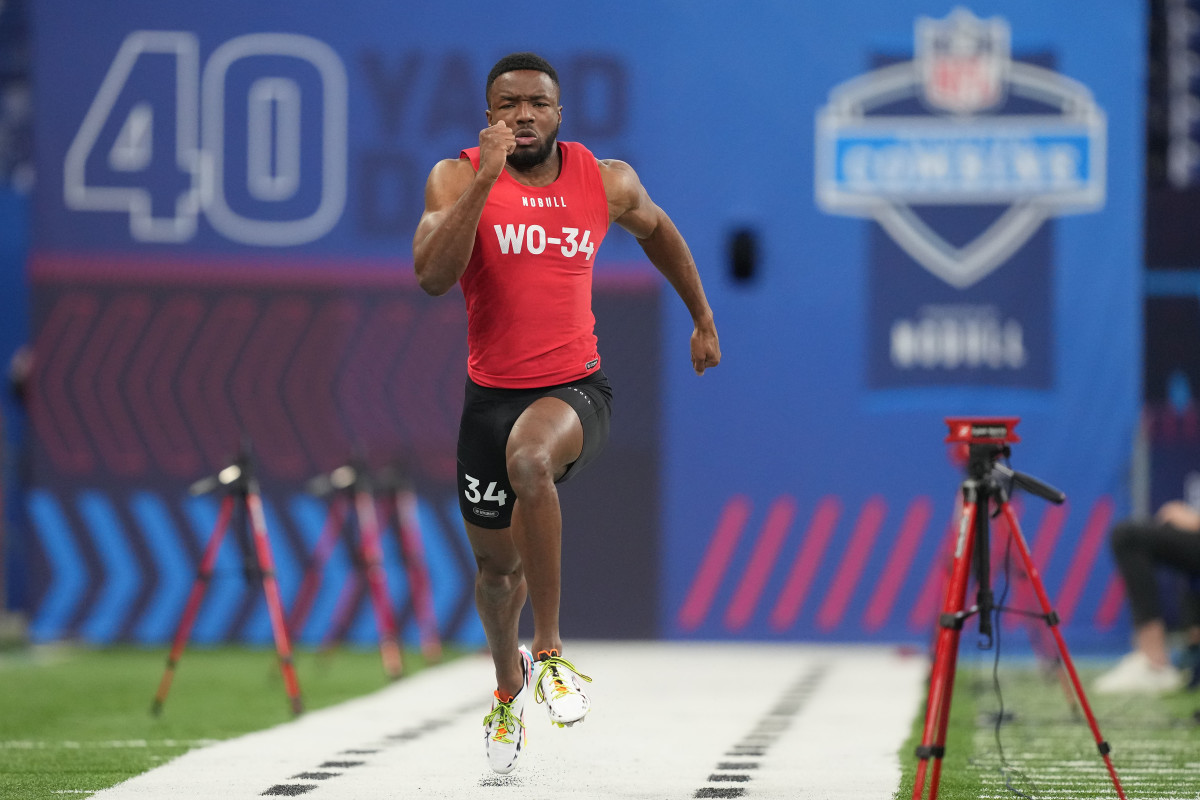 Oklahoma WR Marvin Mims' Performance at NFL Combine Explains a Lot ...