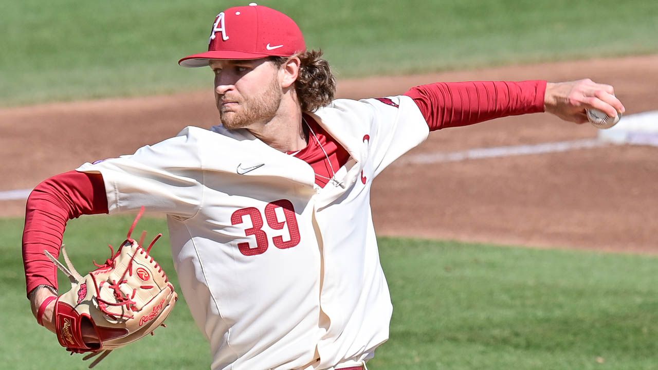 Hogs' Peyton Stovall, Hunter Hollan, Jace Bohrofen on Wright State Win ...