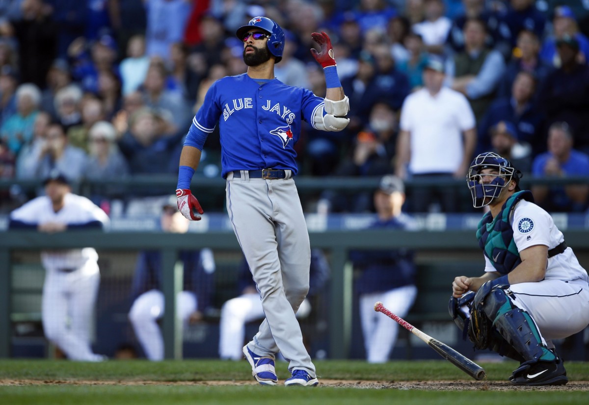 Jose Bautista Honored On Blue Jays Level Of Excellence - Sports Illustrated Toronto Blue Jays ...