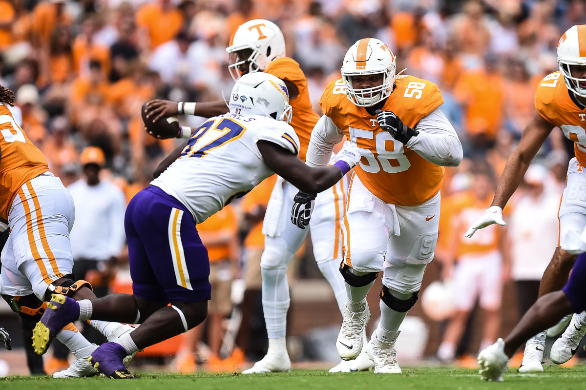 Darnell Wright Cements Portfolio At NFL Combine - Sports Illustrated ...