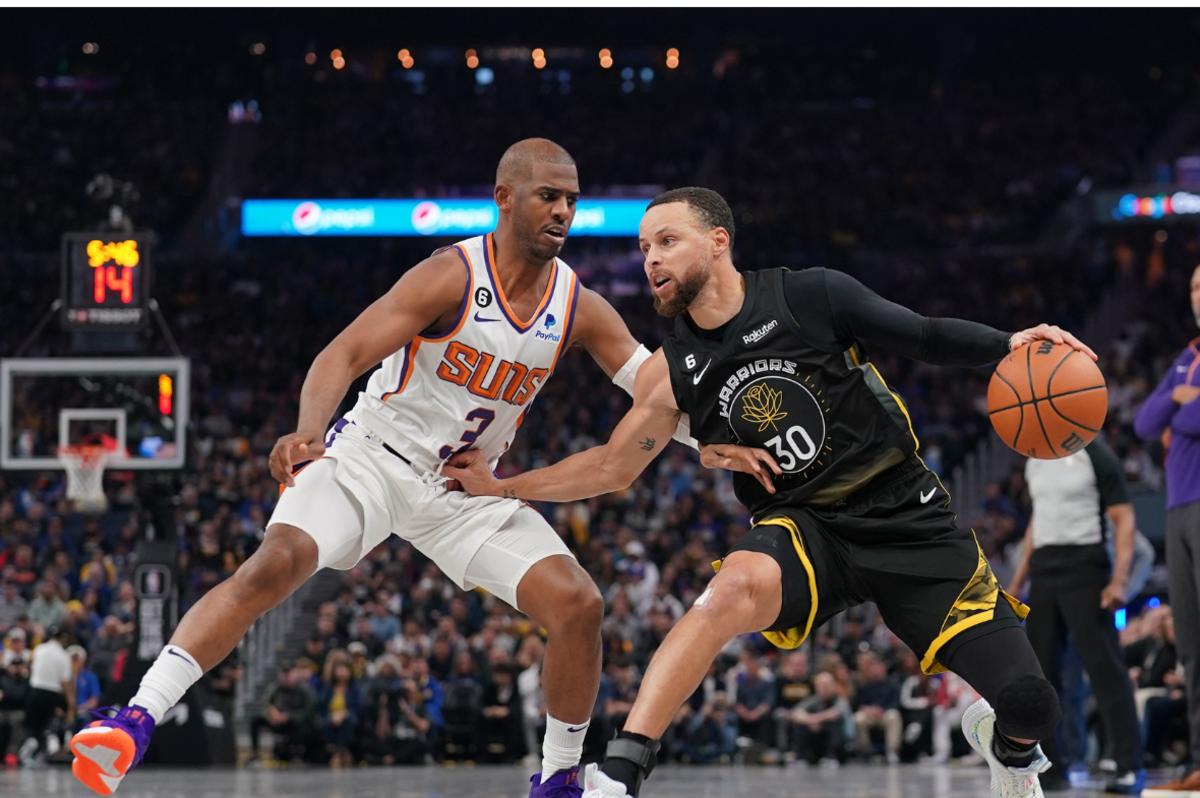 Steph Curry Takes Jab at Chris Paul During Phoenix Suns-Golden State Warriors - Sports ...