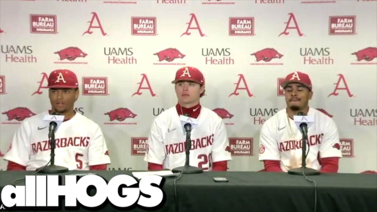 Hogs Kendall Diggs, Austin Ledbetter, Harold Coll - Sports Illustrated ...