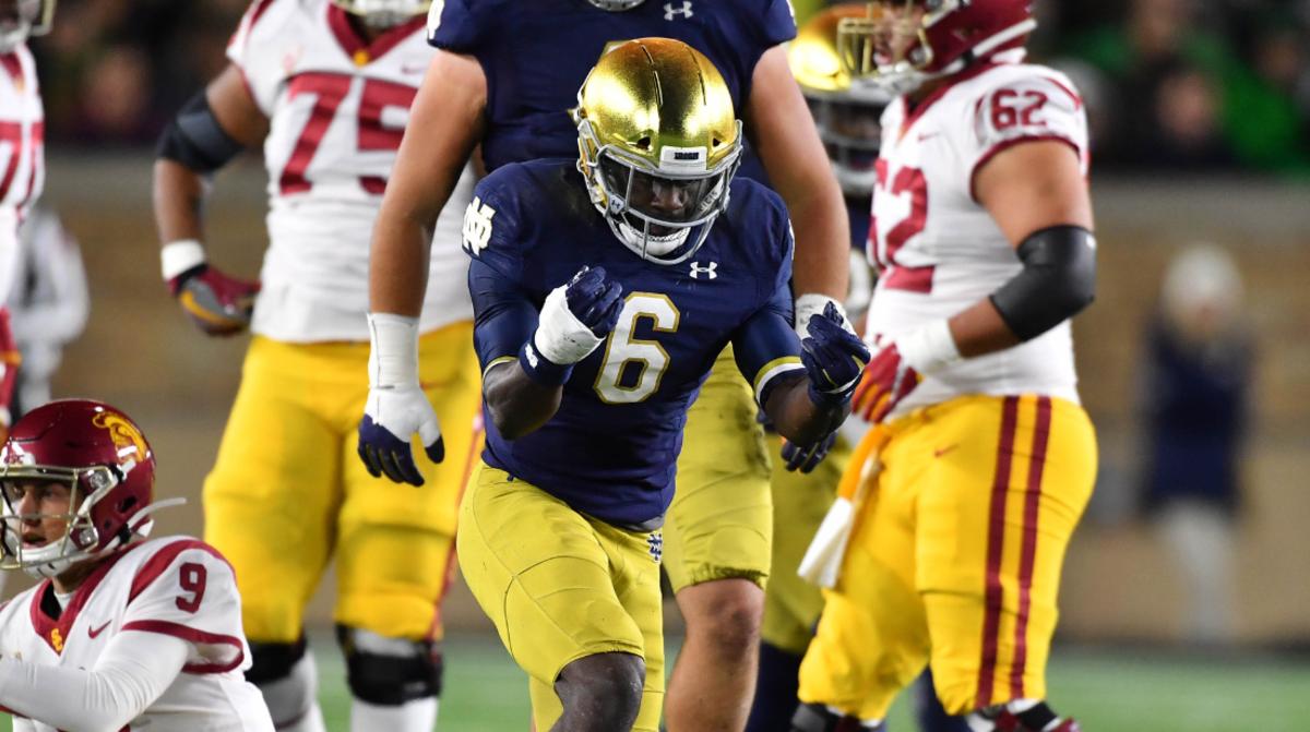 Notre Dame Extends Pot Of Gold Offer To Legacy Linebacker Nathaniel ...