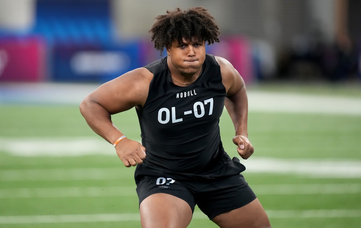 2023 NFL Draft: Jaguars OL Coach Phil Rauscher Attends Matthew Bergeron ...