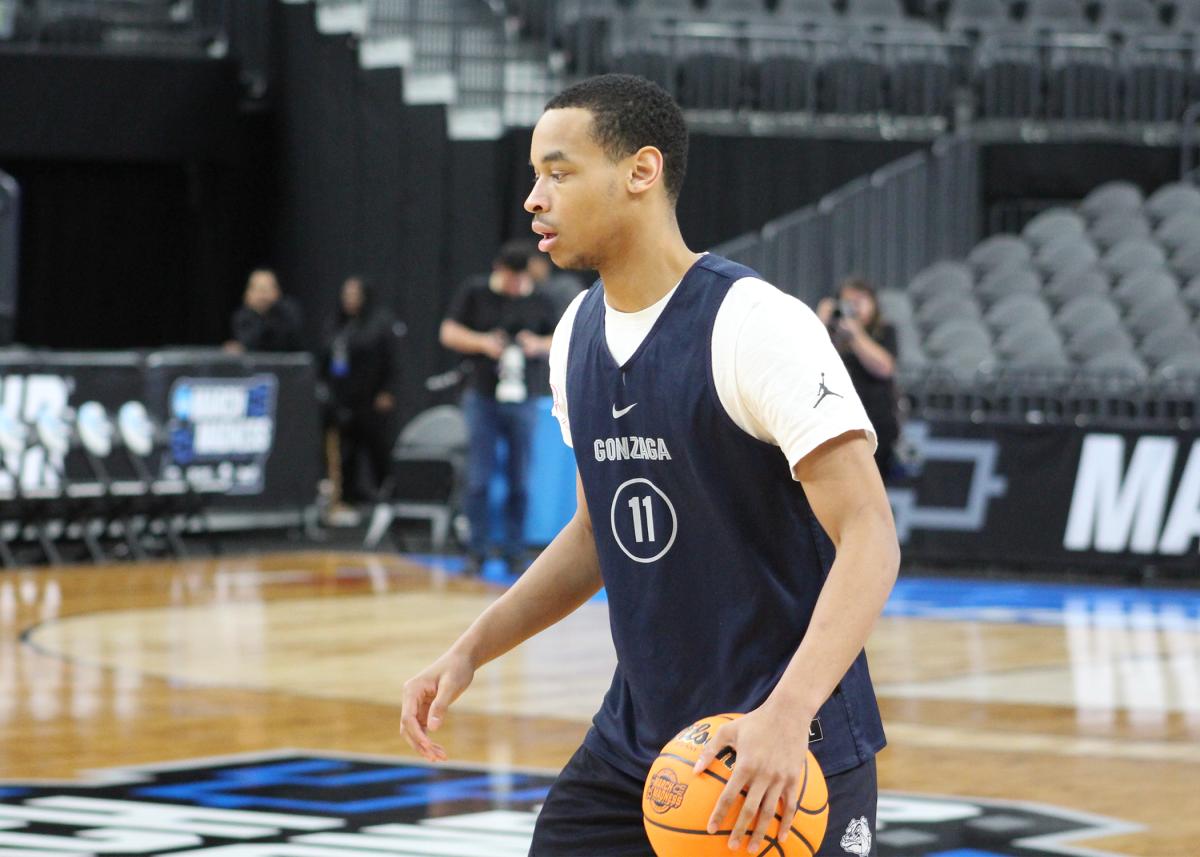 Live updates, photos: Gonzaga Bulldogs' Sweet 16 practice in Las Vegas ...