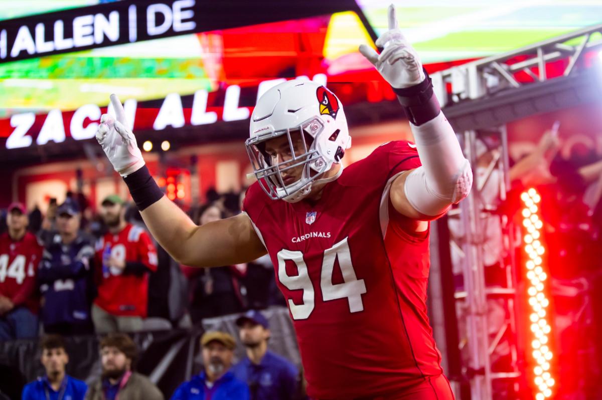 Zach Allen Named Arizona Cardinals' Biggest Loss in Free Agency - Sports Illustrated Arizona ...